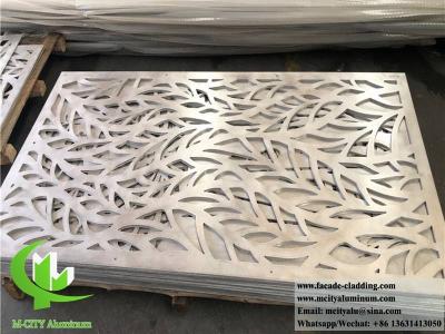 China Metal cladding perforation metal screen aluminium decorative panels for building for sale