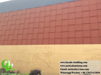 China Metal facades metal cladding aluminium claddings for building decoration for sale