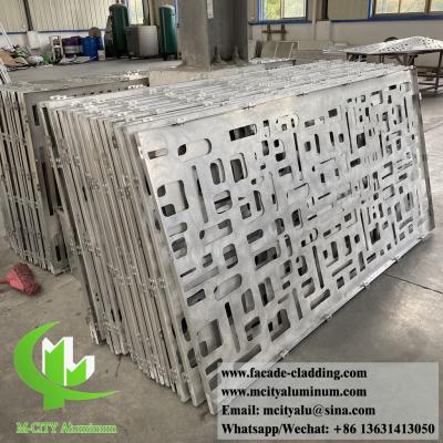 China Custom RAL Colors 3mm Thickness Decorative Aluminum Sheet with CNC Laser Cutting for Fence and Cladding for sale