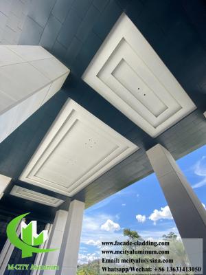 China Architectural Metal Cladding For Column Decoration Aluminum Sheet Anti Rust for sale