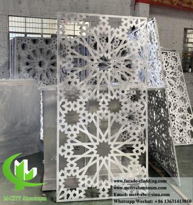 China CNC cut metal facade panel 3D shape architectural building wall cladding decoration for sale