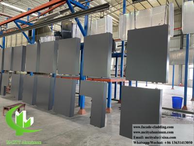 China PVDF Coated Solid Aluminum Wall Cladding with 3mm Thickness and 20 Years Warranty for Building Facade for sale