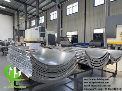 China Customized Design Powder Coated Perforated Aluminum Facade Panel for Metal Wall Cladding for sale