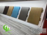 China Solid Aluminum Cladding Panel with PVDF Coating Durable Anti Rust for Exterior Facade Customizable Size for sale