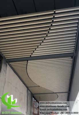 China 3D Metal Ceiling Aluminium Panels With Perforation Patterns Interior Ceiling Decoration for sale