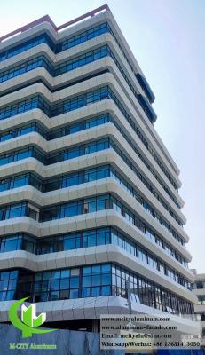 China Customizable PVDF Coated Aluminum Wall Cladding Panels with 3mm Thickness for Facade Systems for sale