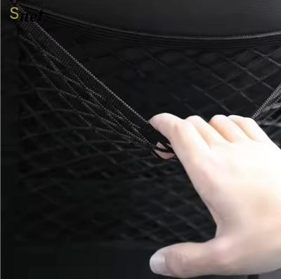 China Black Dog Car Net 25*30cm 30*30cm Barrier Back Seat Net For Dogs for sale