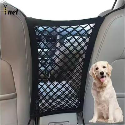 China Black Dog Car Net 25*30cm 30*30cm Barrier Back Seat Net For Dogs for sale