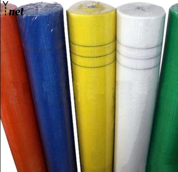 Quality Customized Reinforcing Fiberglass Mesh Yellow / Orange Mesh For Repairing for sale