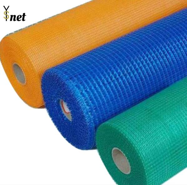 Quality Customized Reinforcing Fiberglass Mesh Yellow / Orange Mesh For Repairing for sale