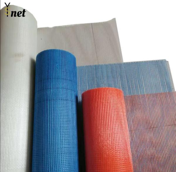 Quality Red Self Adhesive Fiberglass Mesh Water Resistant Stucco Mesh Roll Customized for sale