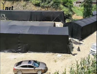 Cina 8*50m 10*50m Tela da ombra solare Anti UV Nero Tela da ombra a maglia ODM in vendita