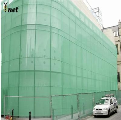 China Redes de desechos pesados de PE 75gm - 350gm Red verde para el sitio de construcción en venta