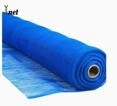 China Corrosion Resistant Blue Scaffold Netting 50m - 200m Safety Nets For Construction Sites for sale