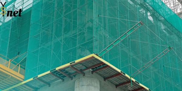 Quality Anti UV Construction Safety Net Customized Flame Retardant Debris Netting for sale