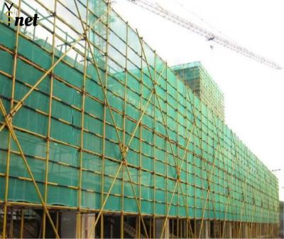 중국 오렌지 건설 안전망 HDPE 방화 방지 잔해 망 판매용