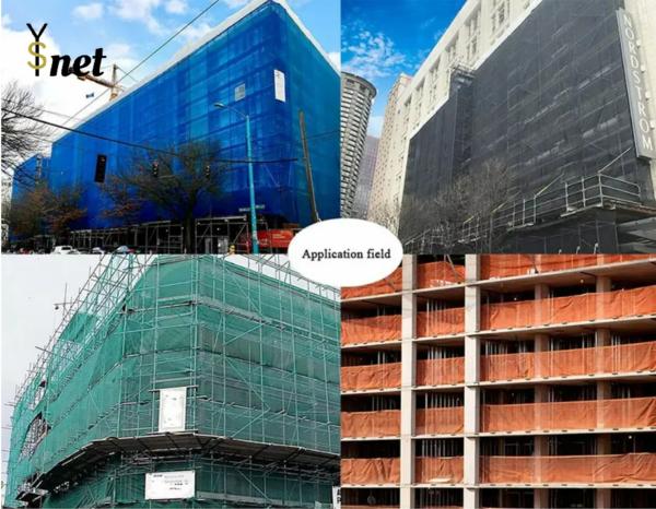 Quality 50m - 200m Green Debris Netting Customized Scaffold Debris Mesh for sale