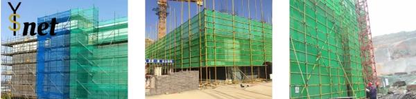 Quality HDPE Debris Scaffold Netting Orange Fall Arrest Safety Netting Anti UV for sale