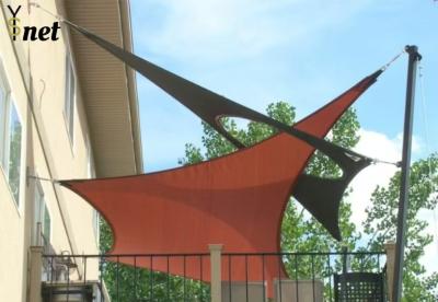 China Sun Shade Carport Manufacturer Produce Shade Sail Nets HDPE Waterproof Black Green Sun Shade Sail for sale