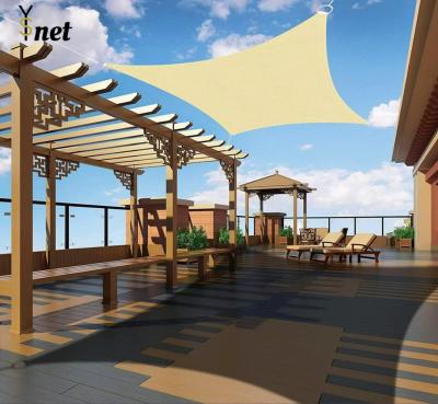 China Popular High Quality New Design Custom Uv Resistant Outdoor Nature Jute Material Sun Shade Sail for Garden Patio Yard Activity for sale