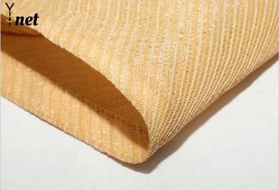 China 230GSM Beige Triangle sun Shade Sail Screen UV Finished 5mX5mX5m for Outdoor Swimming Pool Privacy Net and Garden Shading for sale