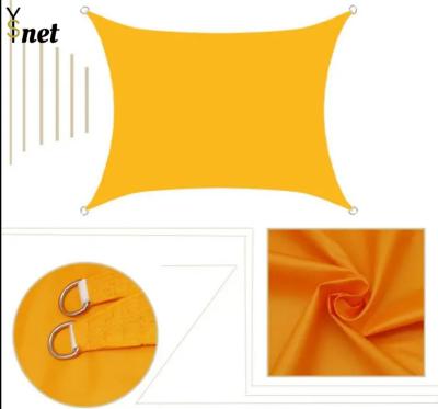 China UV 5 Years Canopy Shade Sail Nets / Outdoor Sun Shade Waterproof Materials Sun Shade Sail for sale