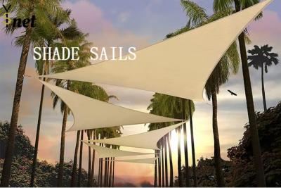 China Square Shade Sail Net Beige Outdoor Waterproof Shade Cloth Anti UV for sale