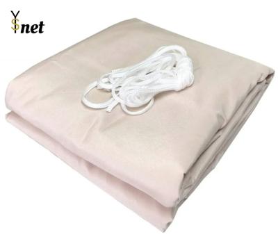 China Rectangle Polyester Sun Shade Fabric 10'X13' Waterproof Sun Shade Fabric Customized  for sale