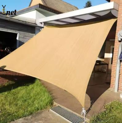 China 120gsm - 350gsm Shade Sail Net Beige Sun Shades For Balconies for sale