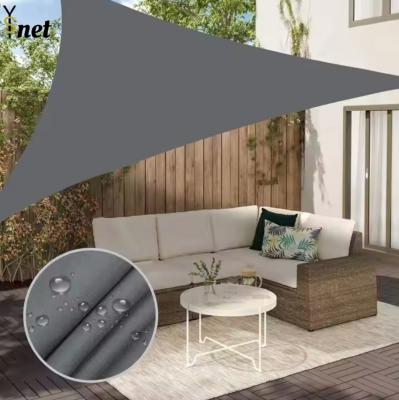 China Customized  Waterproof Sun Shade Sail Grey Outdoor Sun Shades For Patio for sale