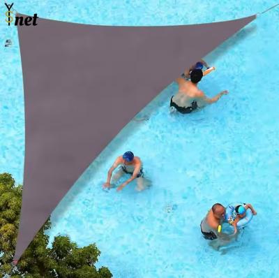 China Triangle Shade Sail Net Anti UV Sun Shade For Car Parking And Balcony for sale
