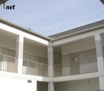 Cina Peso pesante senza nodo Netting uccello resistente alle fiamme Nodo meno Netting nero in vendita