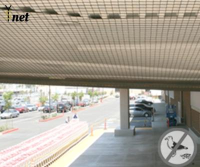 Cina Rete anti-incendio anti-uccello Rete di sicurezza non conduttiva per piccioni 1-1/8" in vendita