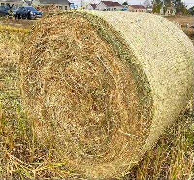 China 1.23x3000m Hay Bale Net Wrap Customized Net Wrap For Hay Baler for sale