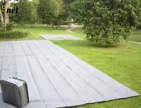Quality 3x8m Plastic Camping Mat Knitted Caravan Outdoor Carpet Customized for sale