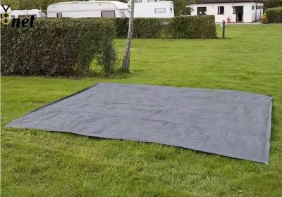 Cina 280GSM Piano di terra di tenda da 2x2m per portico tappeto di tenda grigio in vendita