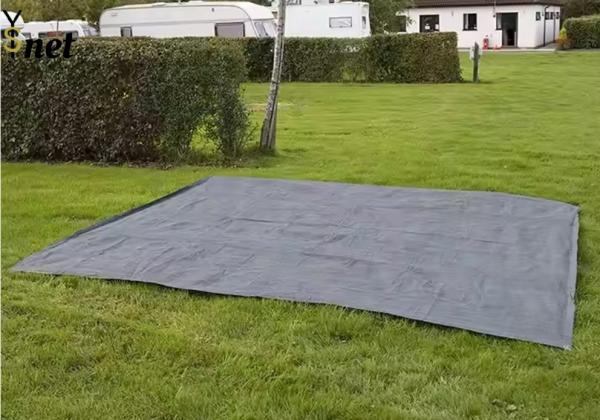Quality 280GSM Breathable Awning Groundsheet 2x2m Porch Awning Carpet Grey for sale
