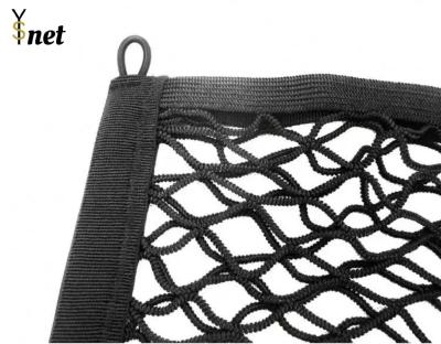 China 80x30cm Heavy Duty Cargo Tailgate Net Black Truck Tailgate Net Customized for sale