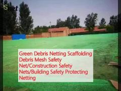 Green Debris Netting Scaffolding Debris Mesh Safety Net/Construction Safety Nets/Building Safety Protecting Netting