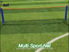 black tennis practice net durable outdoor badminton nets 4.5*4.5cm