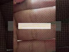 Factory Direct Sales Steel/Fiberglass Anti-Mosquito Insect Window Screen Plisse Pleated Folded Screen Mesh