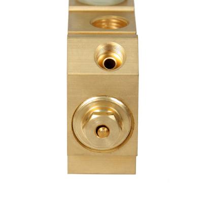 China Classic Performance Disc Drum Brake Proportioning Valve for GM Chevy PV2 BRASS Pickling for sale