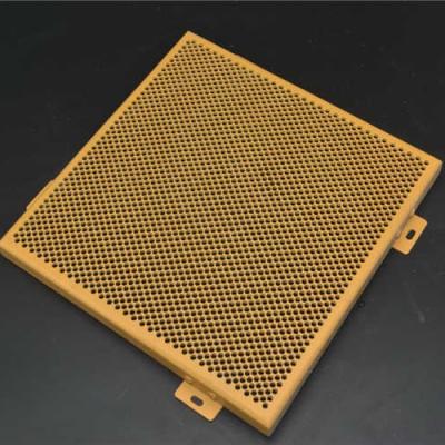 China Abertura perfurada de alumínio 3mm de bronze ambiental da folha 200mm à venda