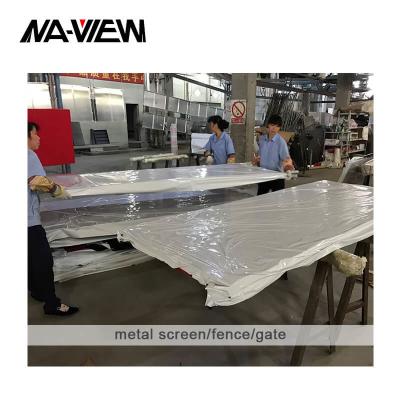 China Festes Wohn-dekoratives Metall SS, das Platten einzäunt zu verkaufen