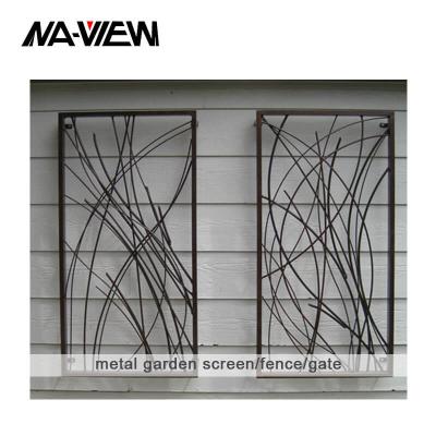 China ODM 6 Meter dekorativen Metallzaun Panels For Apartment zu verkaufen