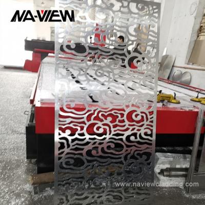 China Cnc-Laser nach Maß schnitt Schirm-Aluminiumplatten für errichtende Fassade zu verkaufen