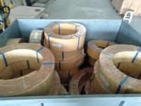 China Non-Asbestos Woven Brake Lining Roll 5mm Thickness 10m Length for Industrial Brake Systems for sale