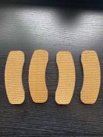 China Melamine Resin Crane Elevator Brake Lining Asbestos Free Woven Roll 250C for sale