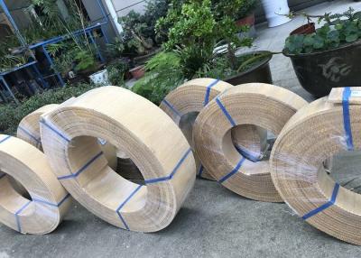 China O asbesto amarelo tecido trava o rolo do forro, material tecido do forro da fricção à venda