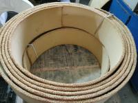 China Non-Asbestos Woven Brake Lining Roll 250C 4.0Mpa for Ship Winch Crane Machinery for sale